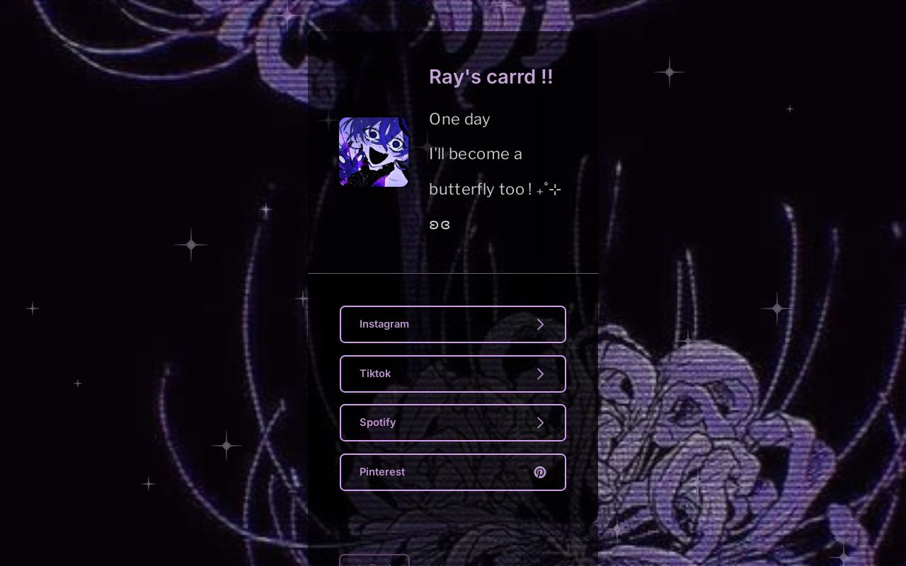 Ray (Mingyu) 's carrd